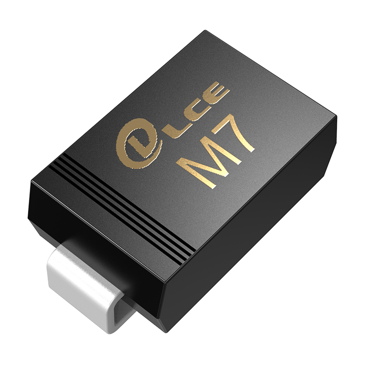 SMD 1A 1000V standard rectifier diode M7 - Dongguan Lechen Electronics ...